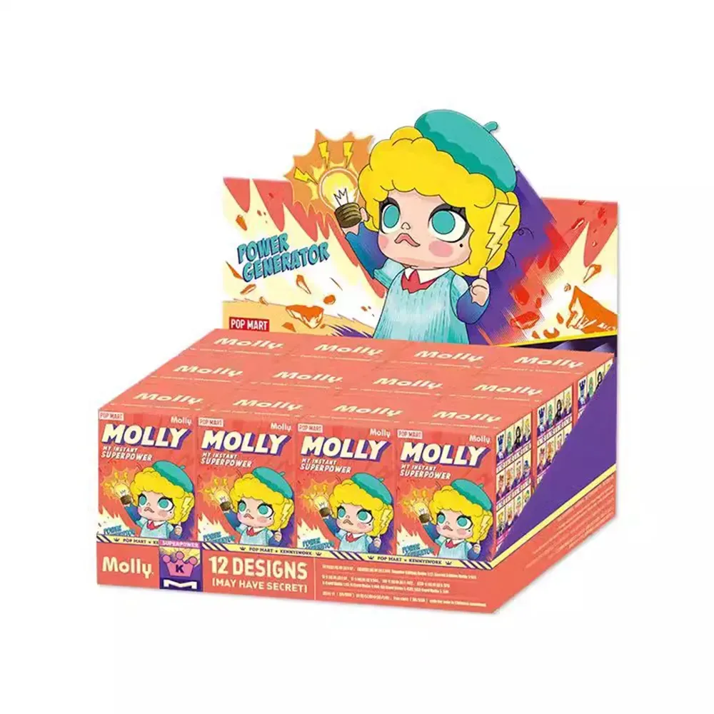 POP MART MOLLY Instant Superpowers Figure Blind Box – Begin Your Adventure!